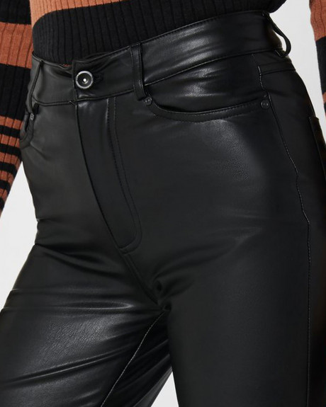 Only Παντελόνι PU Faux Leather Trousers - 15209293 - sagiakos-stores.gr