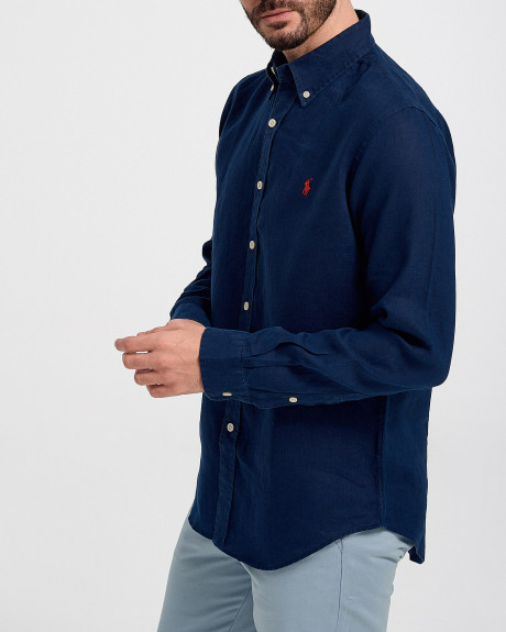 Polo Ralph Lauren Ανδρικό Πουκάμισο - 710794141002 - sagiakos-stores.gr