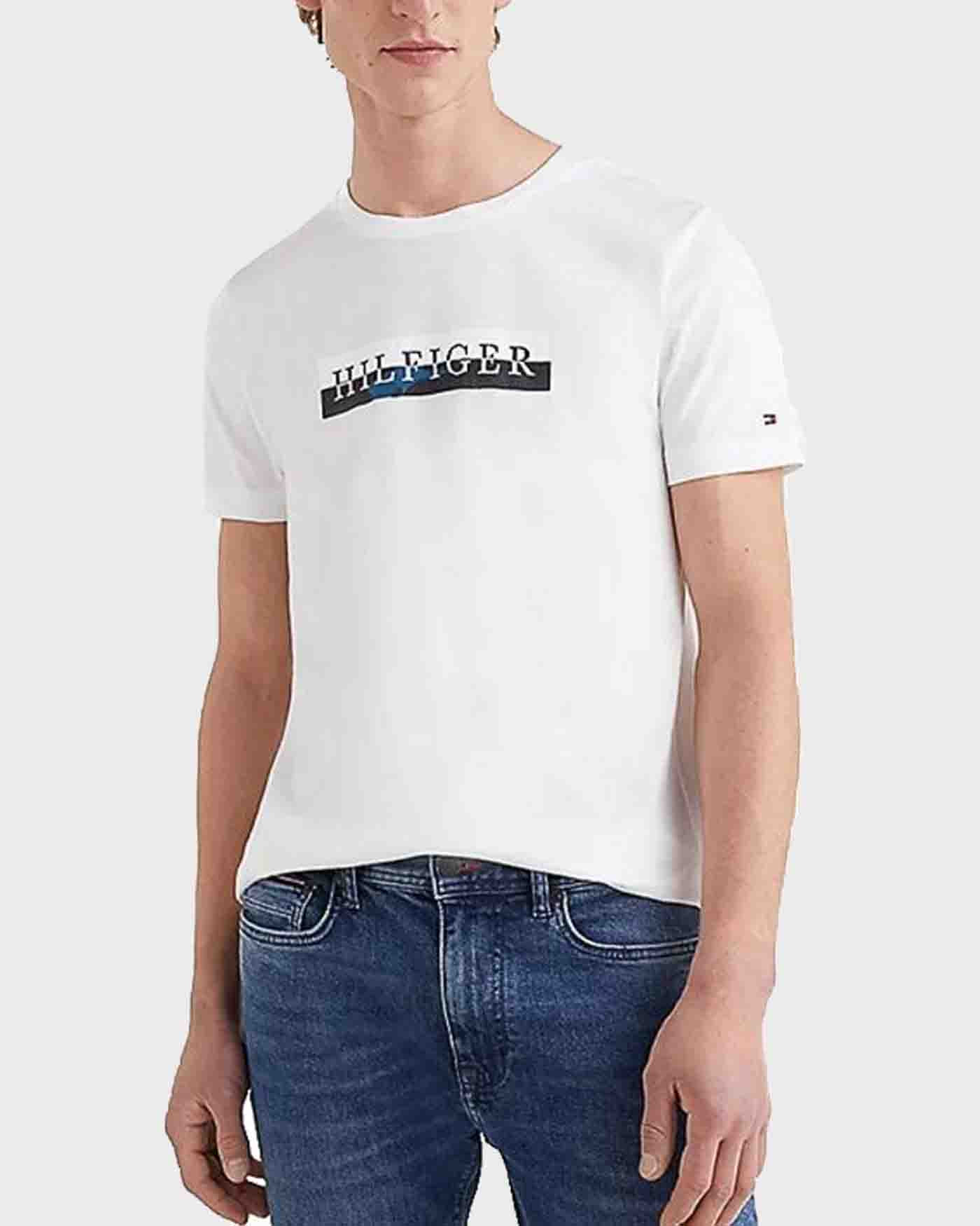 TOMMY HILFGER CAMO GRAPHIC LOGO T-SHIRT - MW0ΜW24548 - sagiakos-stores.gr