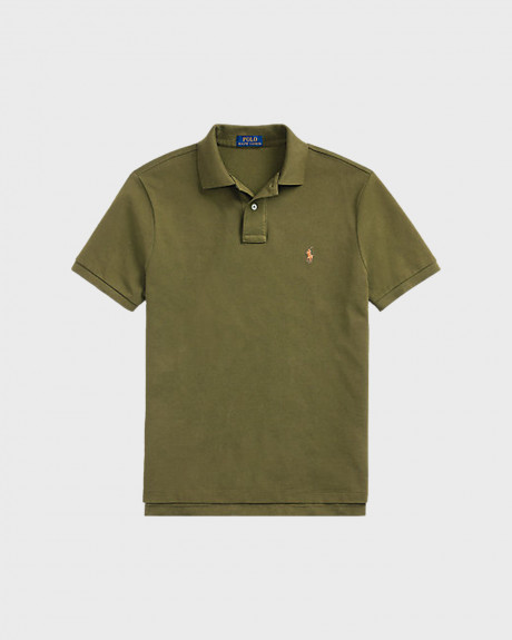 Polo Ralph Lauren Custom Slim Fit Mesh Polo Shirt - 710782592014 ...