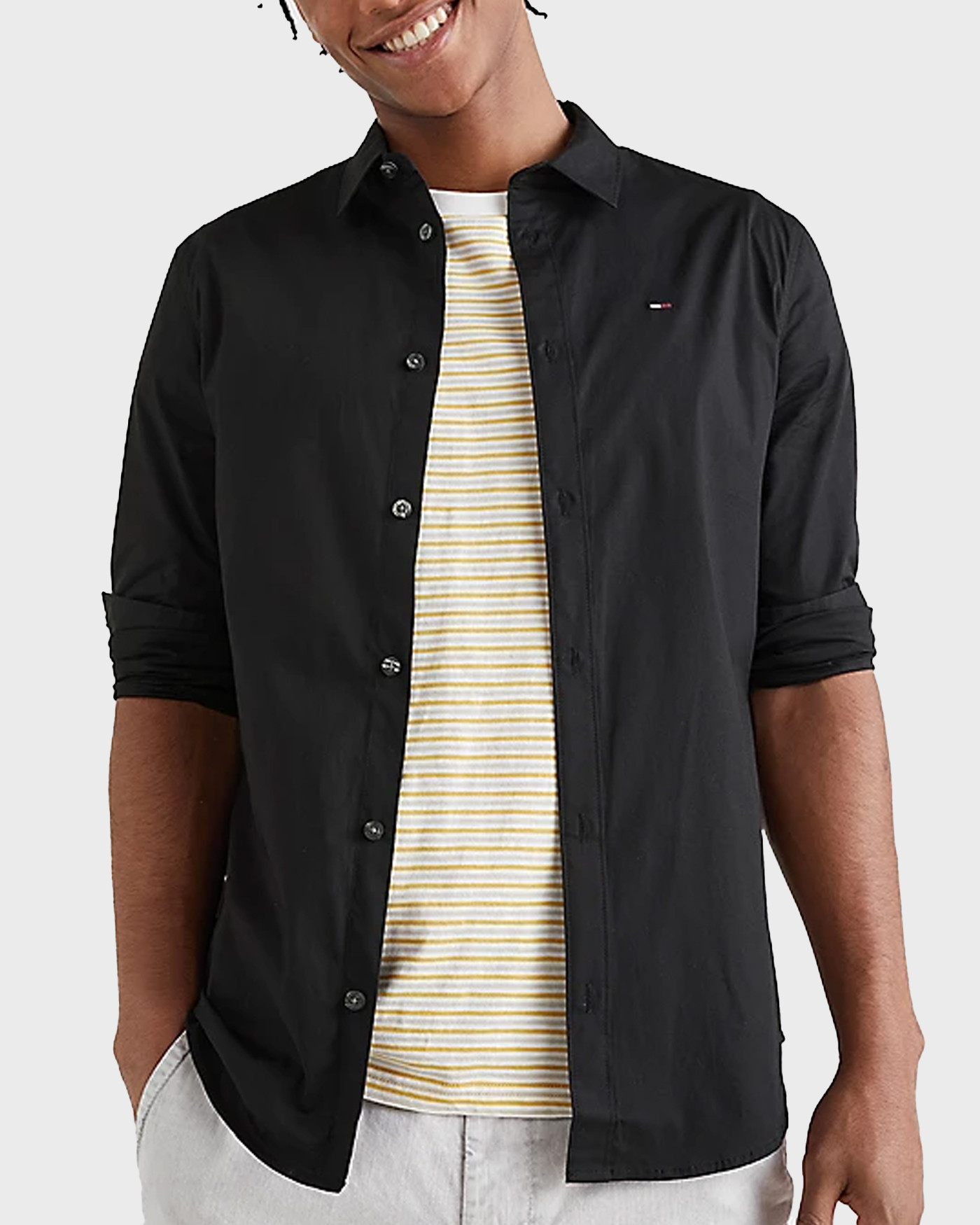 Tommy Hilfiger Ανδρικό Πουκάμισο - DM0DM04405 - sagiakos-stores.gr