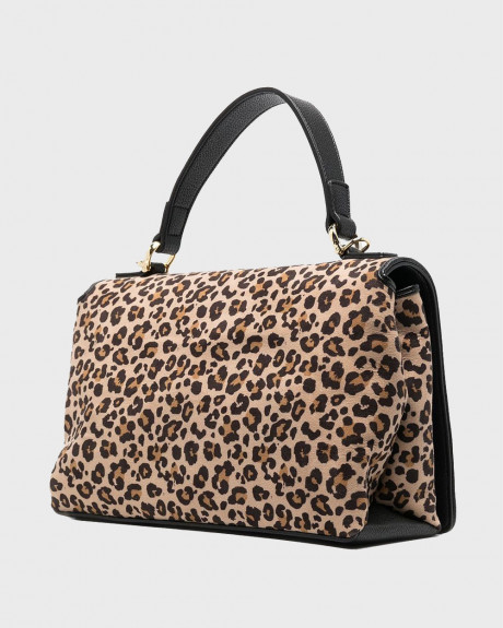 LOVE MOSCHINO ΓΥΝΑΙΚΕΙΑ ΤΣΑΝΤΑ all-over animal print - JC4379PP0FKM1 ...