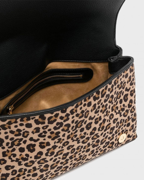 LOVE MOSCHINO ΓΥΝΑΙΚΕΙΑ ΤΣΑΝΤΑ all-over animal print - JC4379PP0FKM1 ...