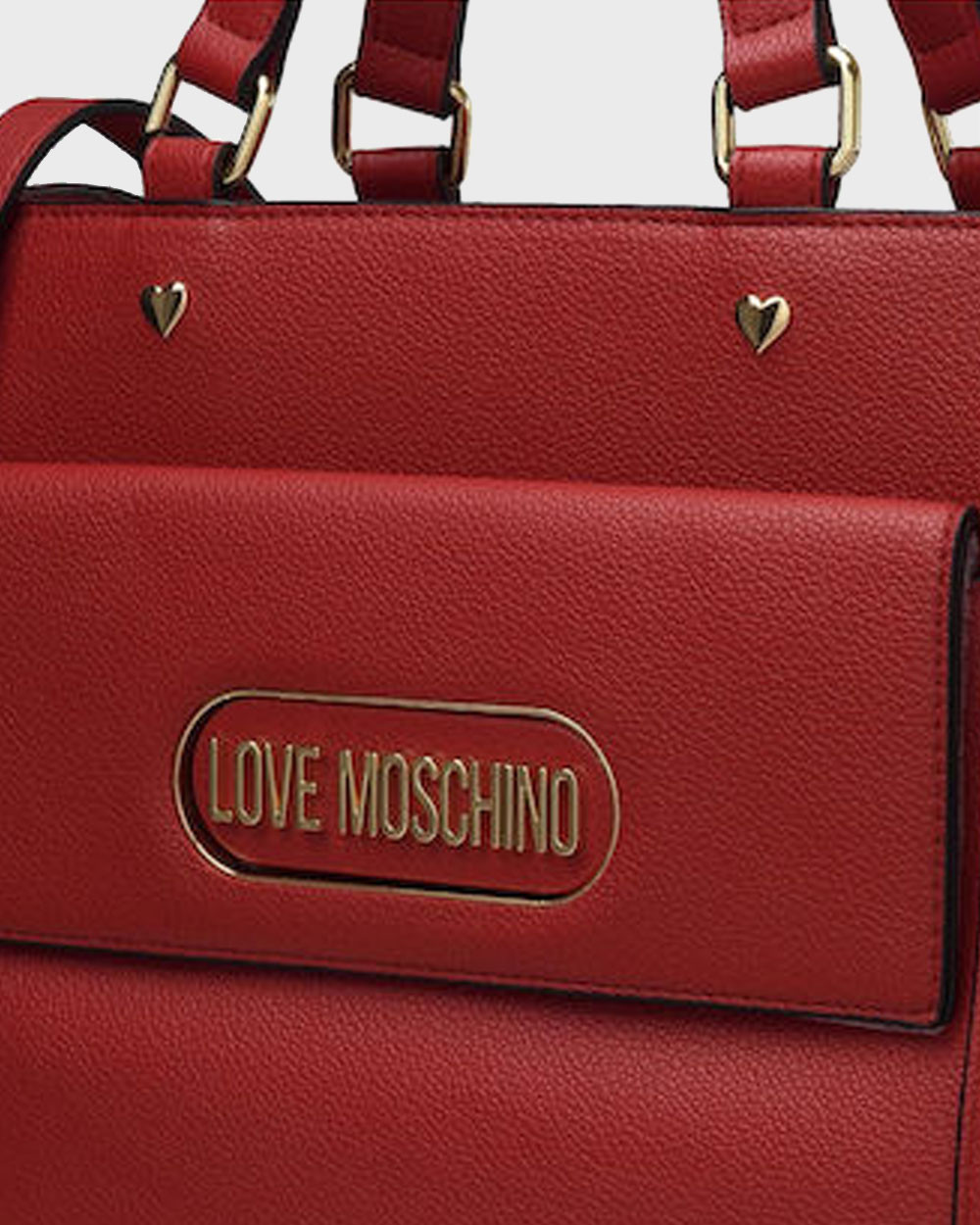 LOVE MOSCHINO ΓΥΝΑΙΚΕΙΑ ΤΣΑΝΤΑ ΧΕΙΡΟΣ ΜΕ ΜΕΤΑΛΙΚΗ ΛΑΒΗ - JC4398PP0FKP0 ...