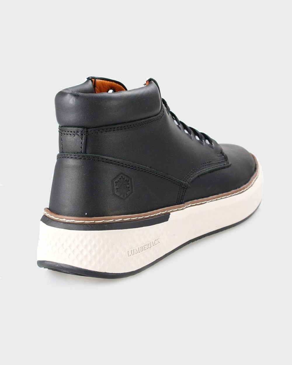LUMBERJACK SCOTT MID CUT SNEAKER PULL-UP LEATHER -SMF3201001B03 ...