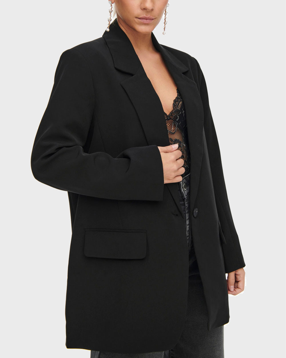 ONLY ΓΥΝΑΙΚΕΙΟ ΜΕΣΑΤΟ ΣΑΚΑΚΙ BLAZER LANA - 15245698 - sagiakos-stores.gr