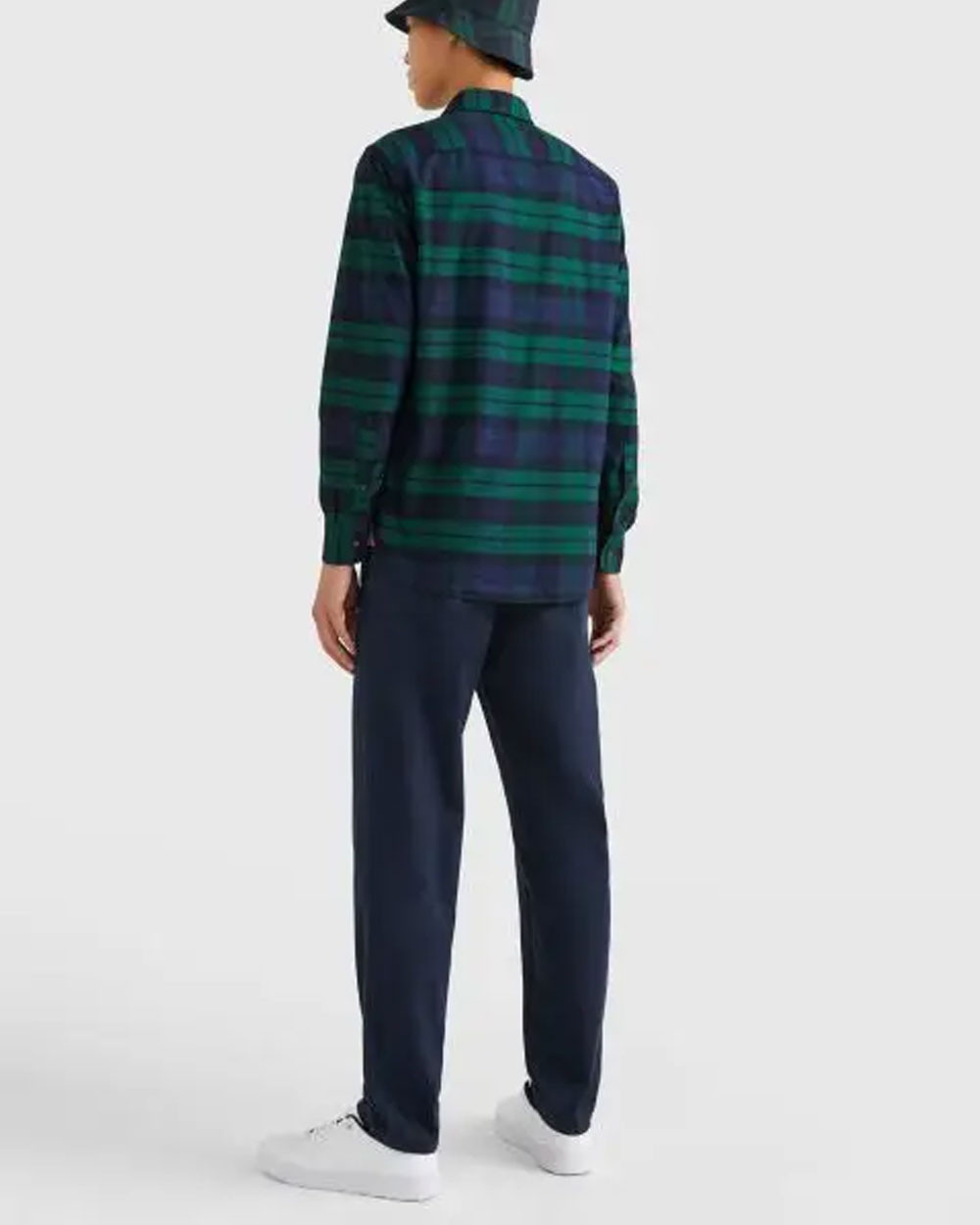 TOMMY HILFIGER ΑΝΔΡΙΚΟ ΠΟΥΚΑΜΙΣΟ ΜΕ ΣΧΕΔΙΟ ΤΑΡΤΑΝ ΣΕ ΚΑΝΟΝΙΚΗ ΓΡΑΜΜΗ ...