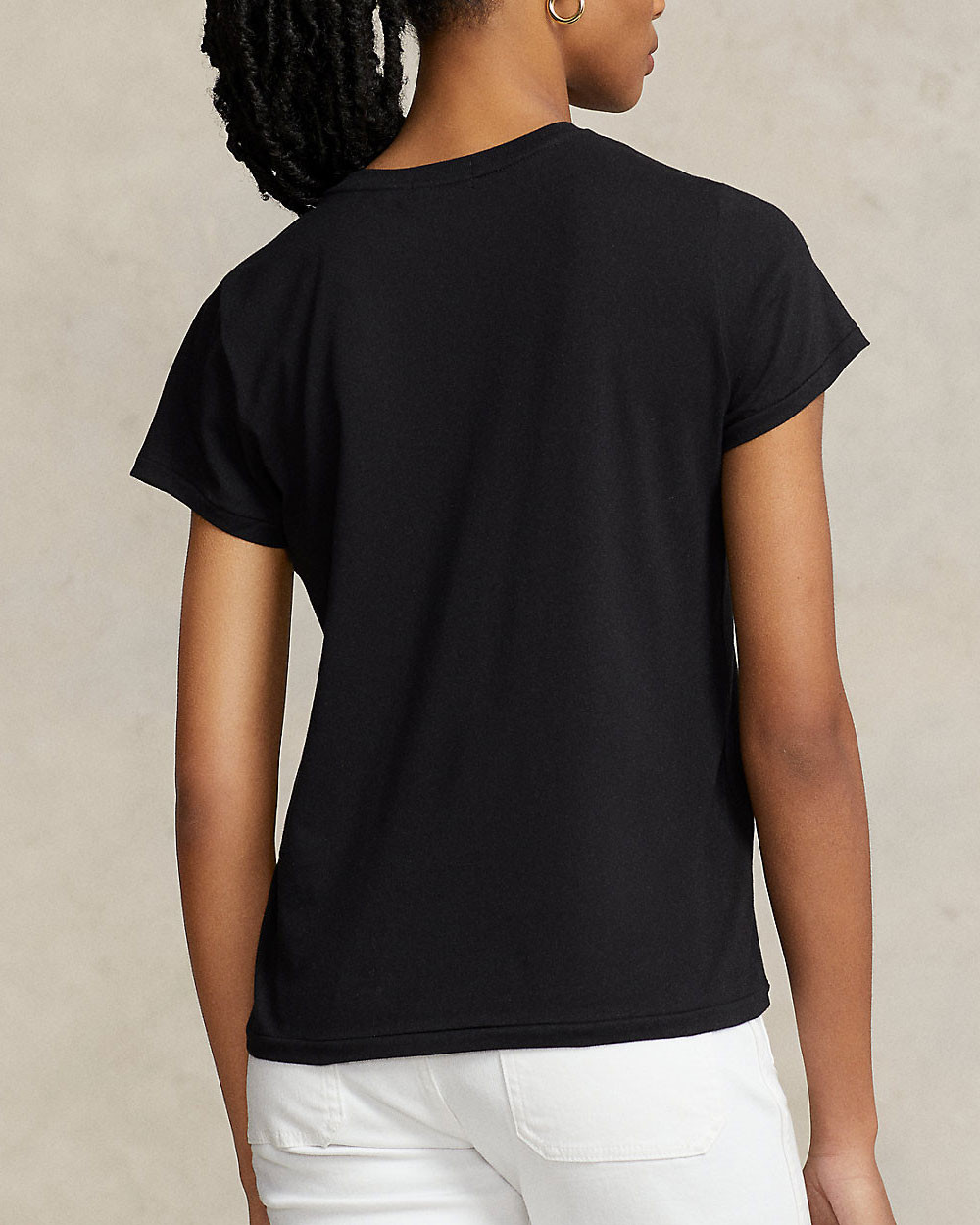POLO RALPH LAUREN ΓΥΝΑΙΚΕΙΑ ΜΠΛΟΥΖΑ COTTON JERSEY CREWNECK T-SHIRT ...