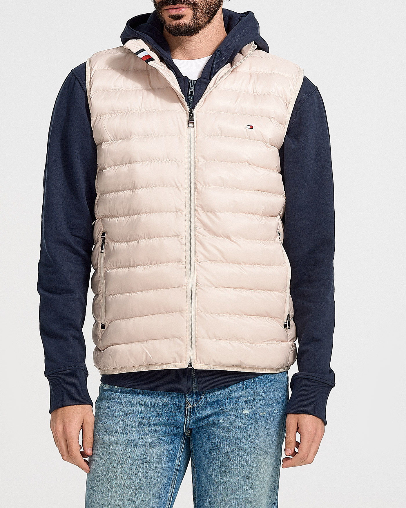 TOMMY HILFIGER ΑΝΔΡΙΚΟ ΓΙΛΕΚΟ ΑΠΟ ΑΝΑΚΥΚΛΩΜΕΝΑ ΥΛΙΚΑ - ΜW0MW18762 ...