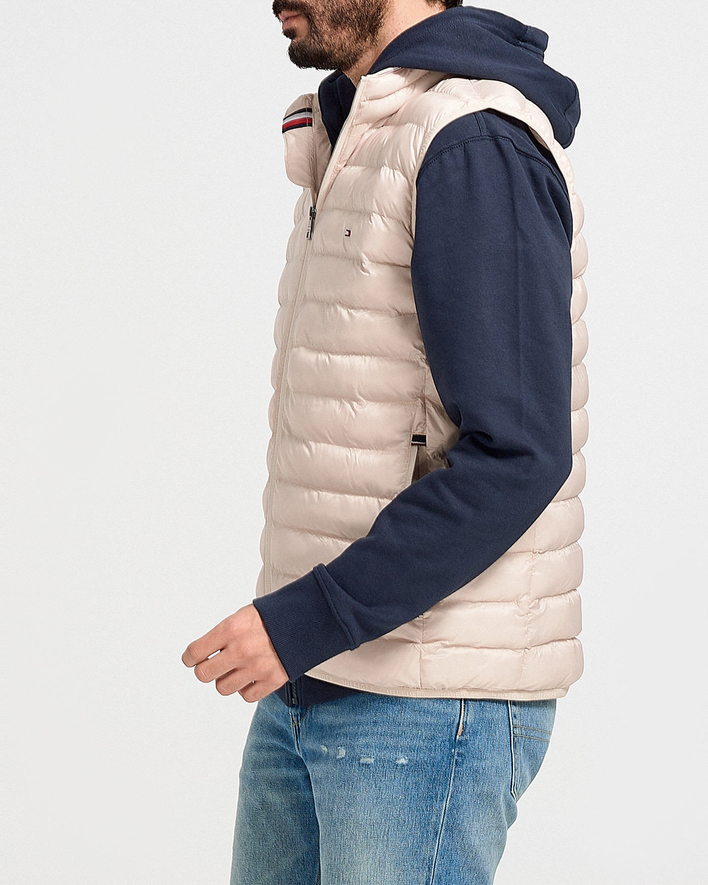 TOMMY HILFIGER ΑΝΔΡΙΚΟ ΓΙΛΕΚΟ ΑΠΟ ΑΝΑΚΥΚΛΩΜΕΝΑ ΥΛΙΚΑ - ΜW0MW18762 ...