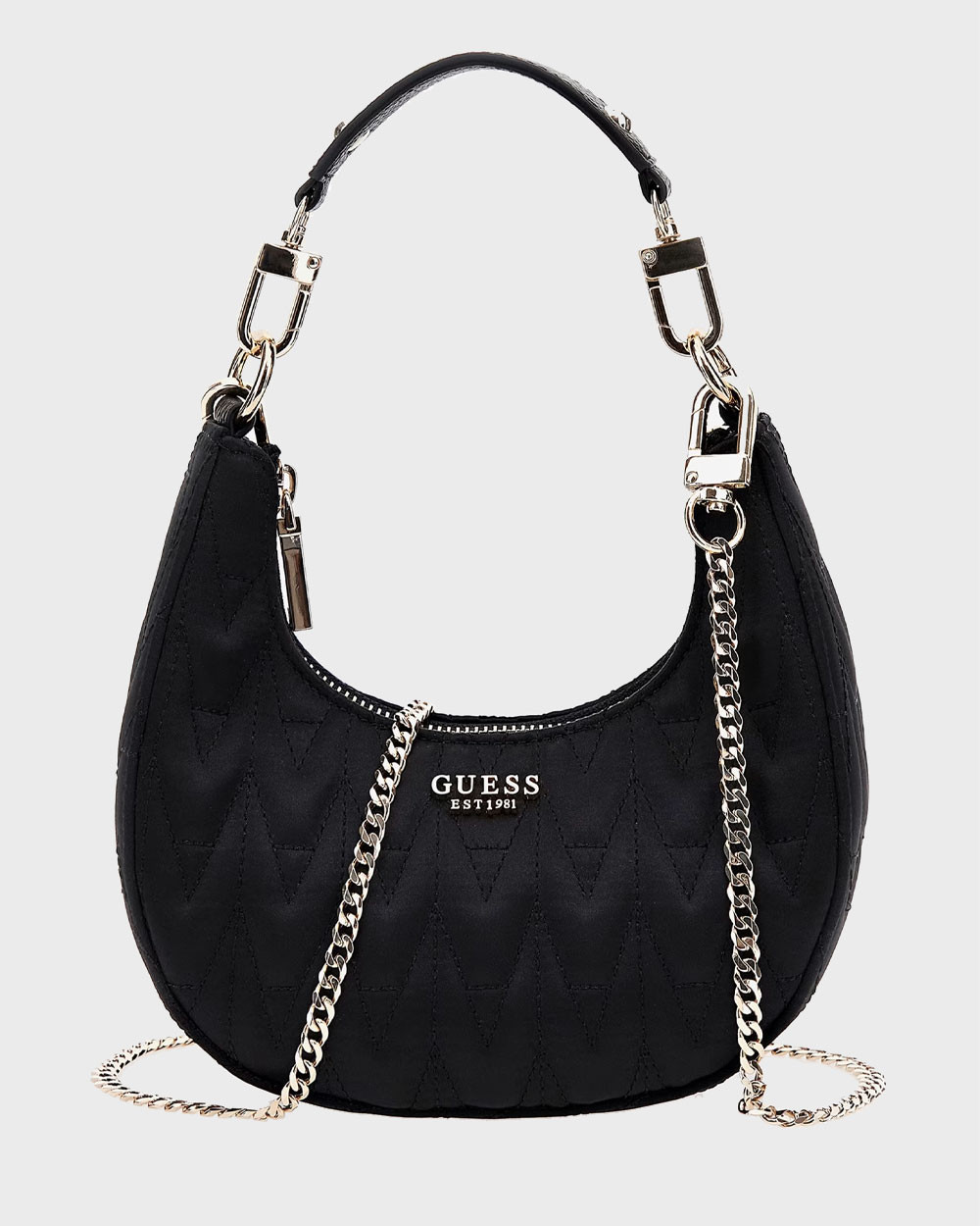 GUESS ΓΥΝΑΙΚΕΙΑ ΤΣΑΝΤΑ Golden rock quilted mini hobo bag - EG874972 ...