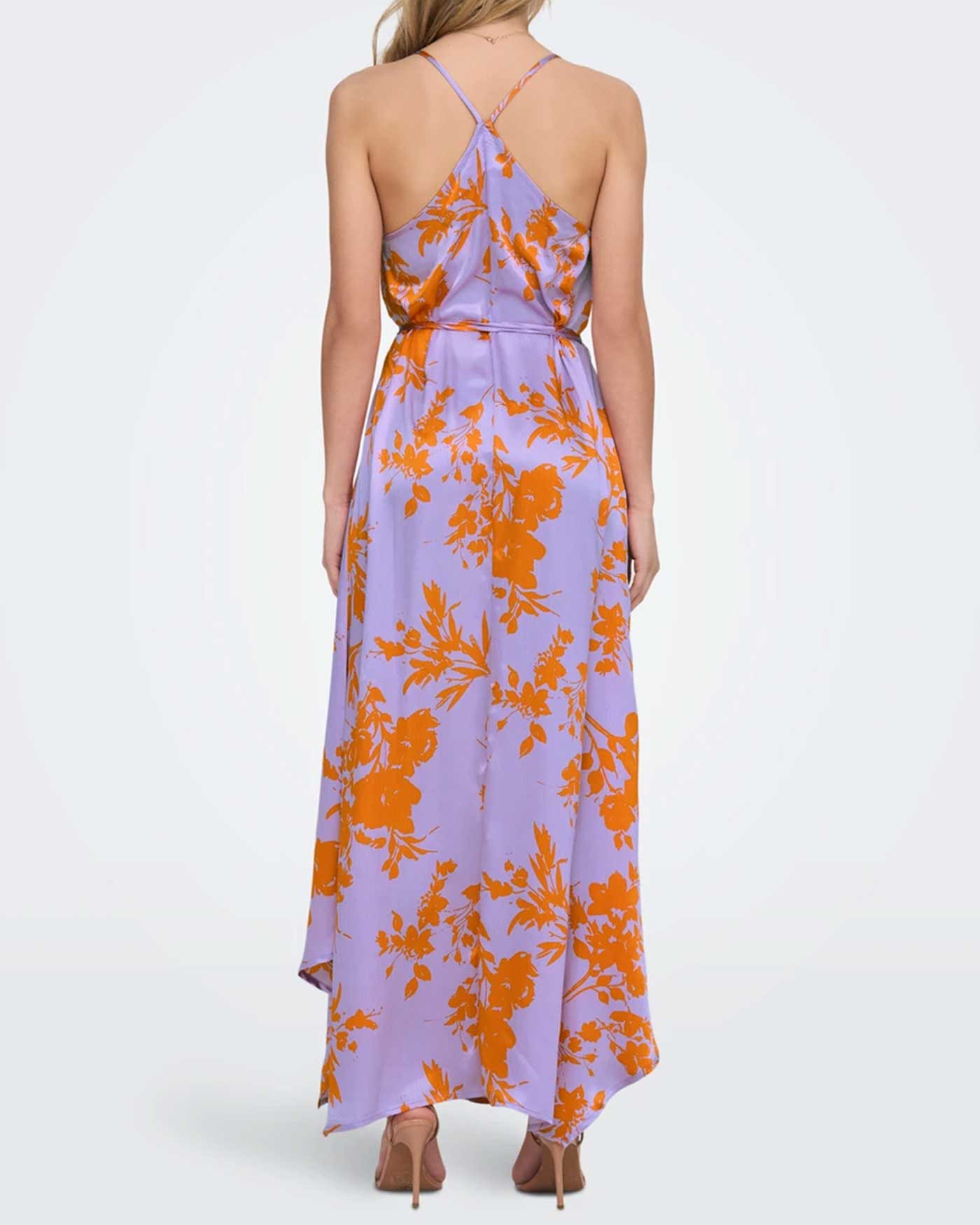 ONLY ΓΥΝΑΙΚΕΙΟ V-NECK MAXI ΦΟΡΕΜΑ - 15292718 - sagiakos-stores.gr