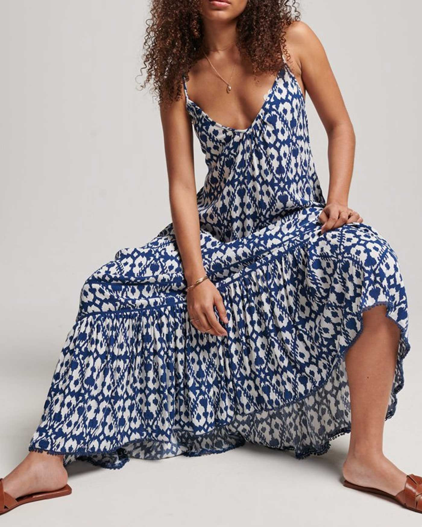 SUPERDRY MAXI ΓΥΝΑΙΚΕΙΟ ΦΟΡΕΜΑ - W8011294Α - sagiakos-stores.gr