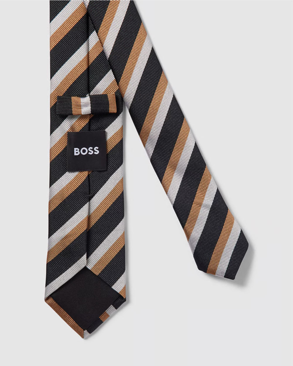 BOSS STRIPPED SILK TIE - 50486144 - sagiakos-stores.gr
