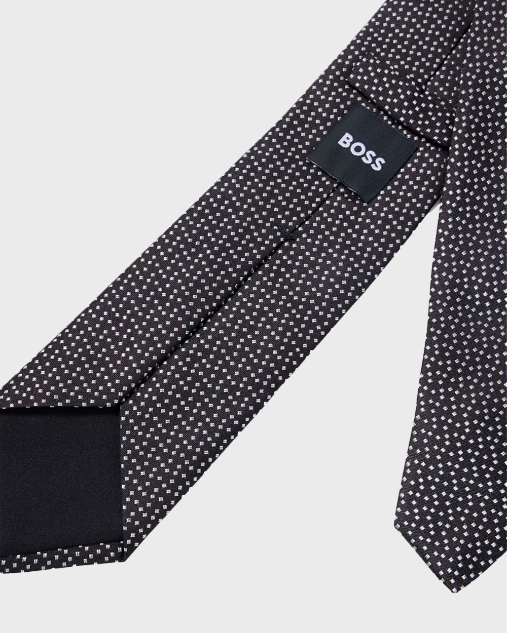 BOSS ΜΕΤΑΞΩΤΗ ΓΡΑΒΑΤΑ ΜΕ ΜΙΚΡΟΣΧΕΔΙΟ - 50485798 - sagiakos-stores.gr