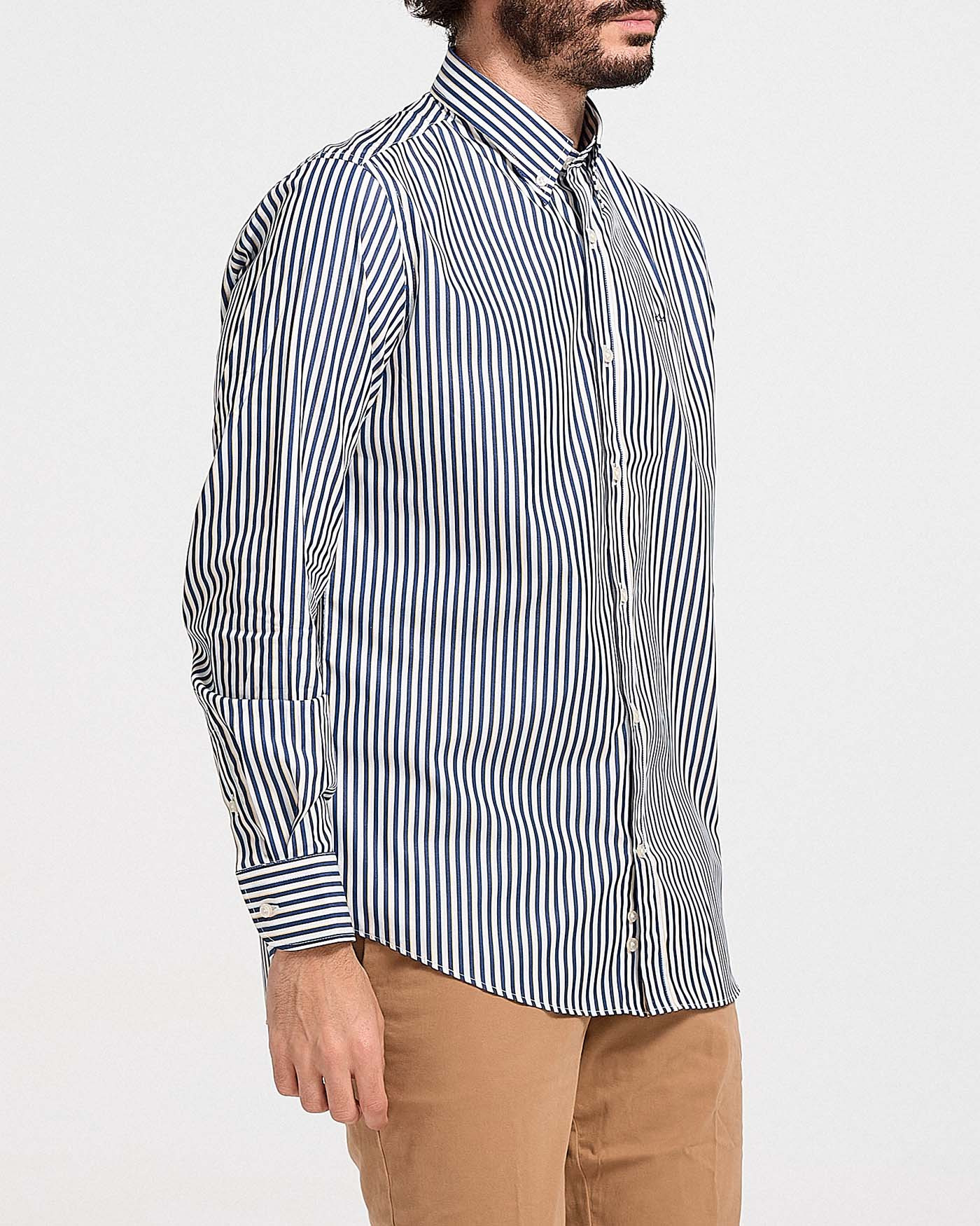 PAUL & SHARK ΑΝΔΡΙΚΟ ΡΙΓΕ ΠΟΥΚΑΜΙΣΟ - 23413006J - sagiakos-stores.gr
