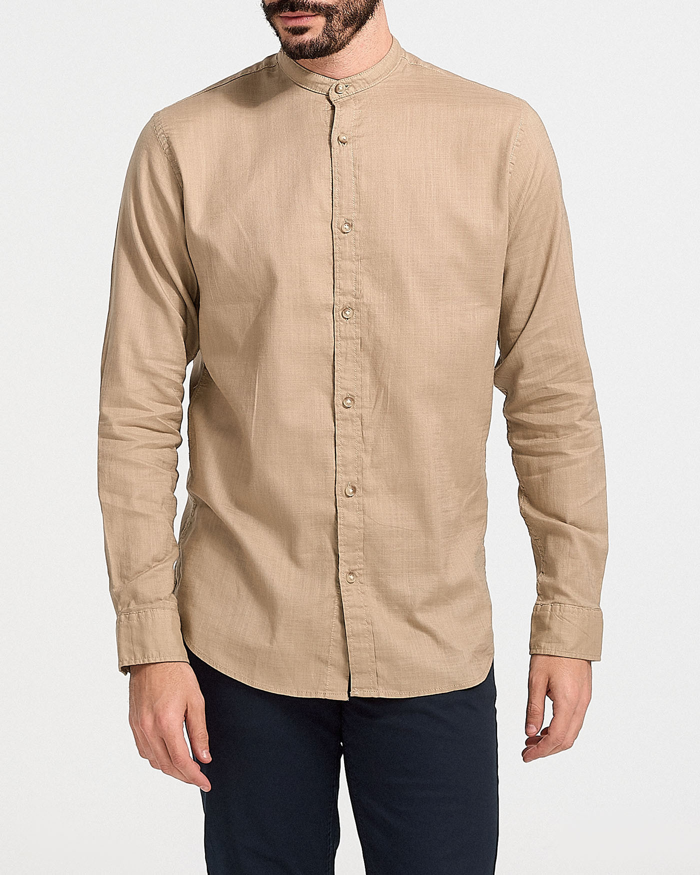JACK & JONES ΑΝΔΡΙΚΟ ΜΑΚΡΥΜΑΝΙΚΟ ΠΟΥΚΑΜΙΣΟ - 12220482 - sagiakos-stores.gr