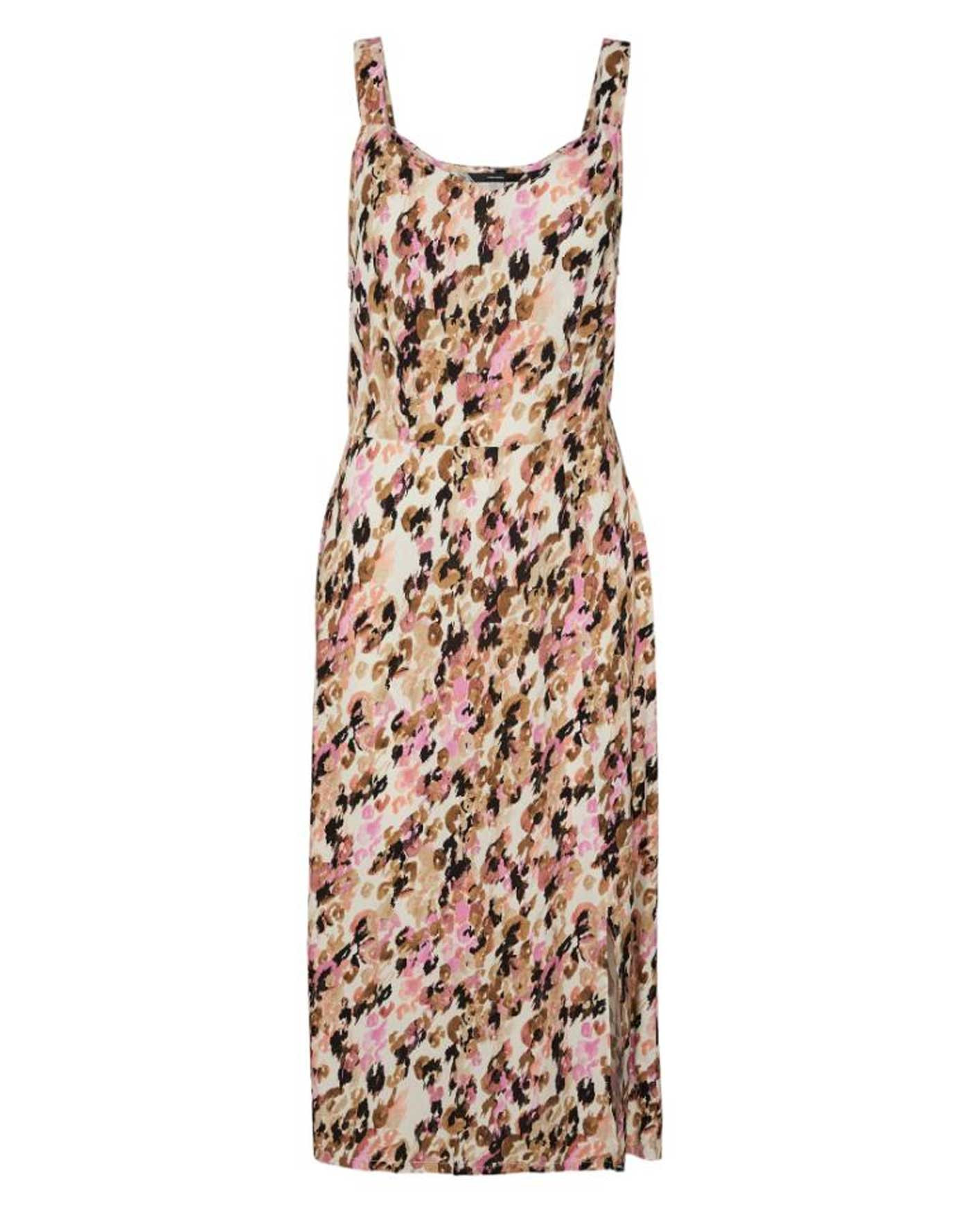 VERO MODA ΓΥΝΑΙΚΕΙΟ MIDI ΦΟΡΕΜΑ ΜΕ ΣΚΙΣΙΜΟ - 10286786 - sagiakos-stores.gr