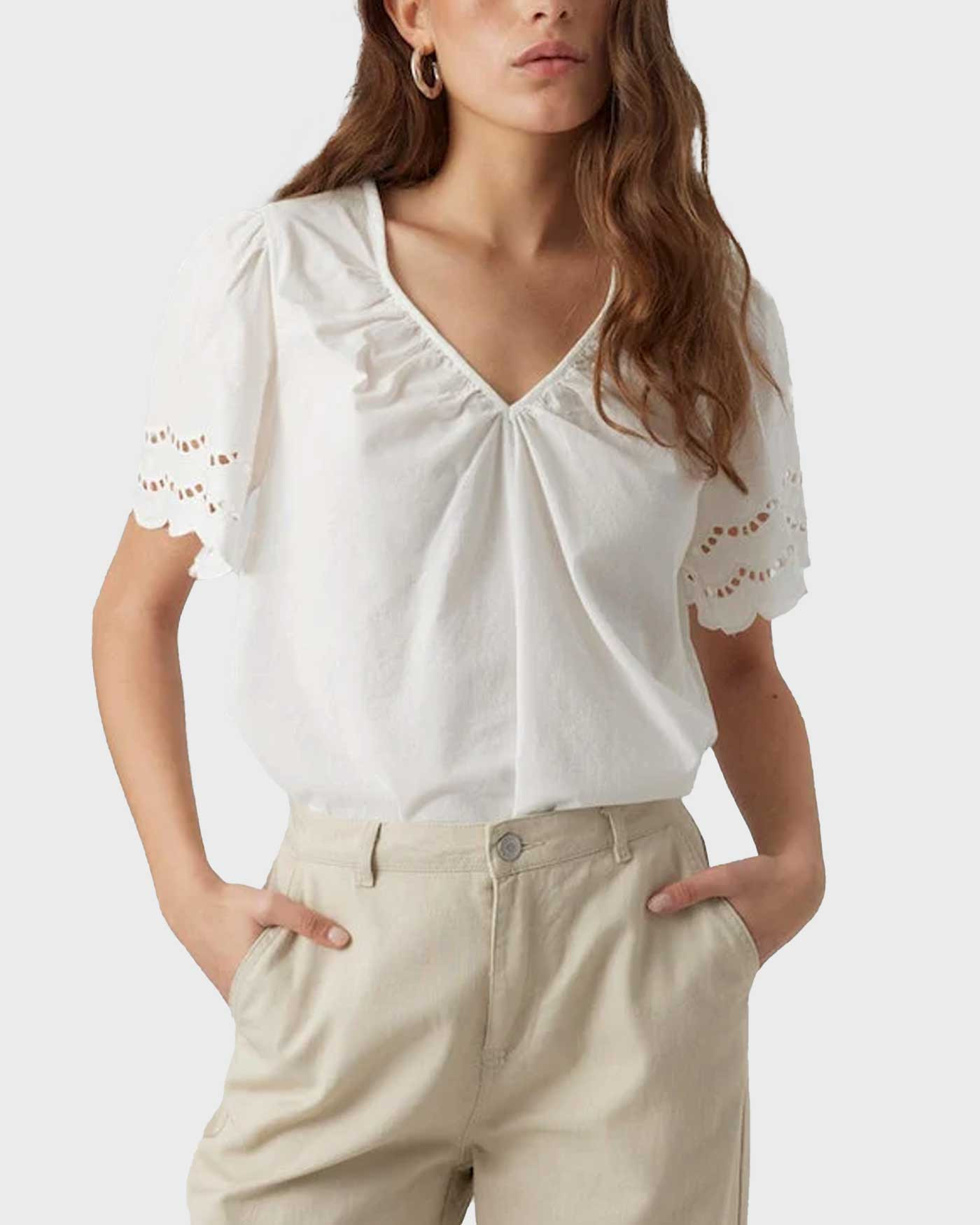 VERO MODA ΓΥΝΑΙΚΕΙΑ ΜΠΛΟΥΖΑ - 10287311 - sagiakos-stores.gr