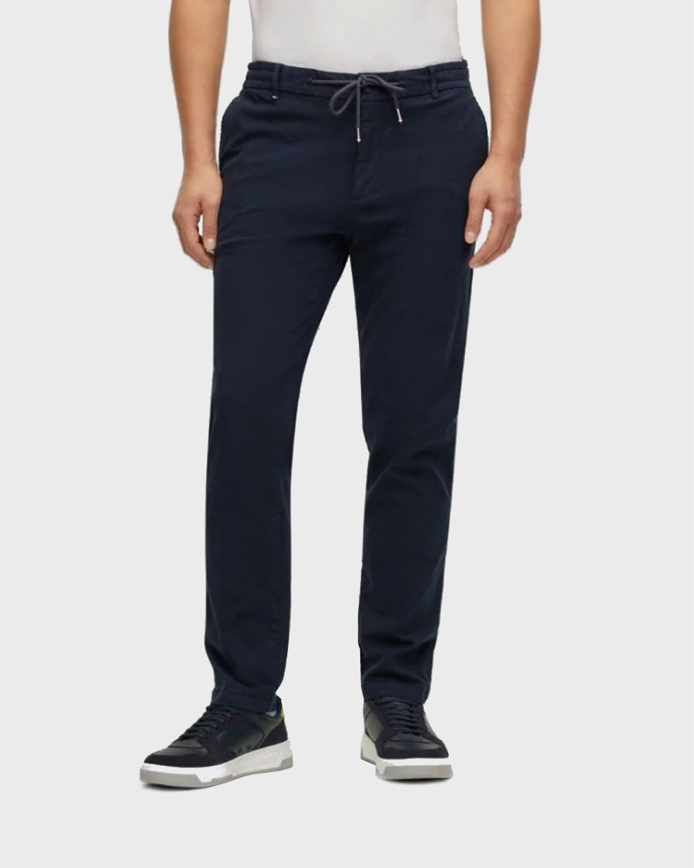 BOSS ΑΝΔΡΙΚΟ CHINO ΠΑΝΤΕΛΟΝΙ ΜΕ ΛΑΣΤΙΧΟ ΣΤΗ ΜΕΣΗ KANE-DS - 50487750 ...