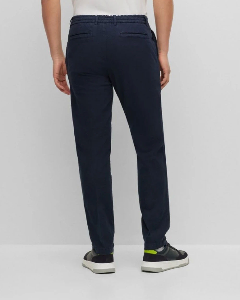 BOSS ΑΝΔΡΙΚΟ CHINO ΠΑΝΤΕΛΟΝΙ ΜΕ ΛΑΣΤΙΧΟ ΣΤΗ ΜΕΣΗ KANE-DS - 50487750 ...