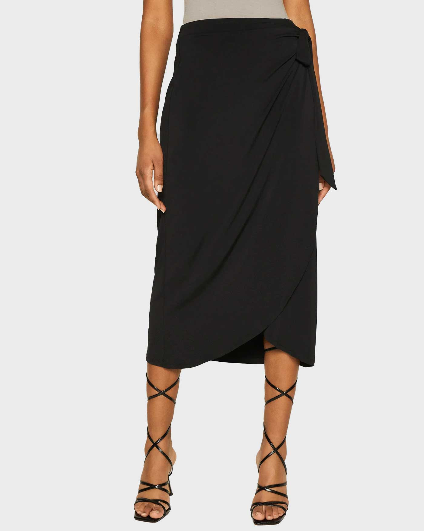 VERO MODA ΓΥΝΑΙΚΕΙΑ MIDI ΦΟΥΣΤΑ - 10290562 - sagiakos-stores.gr