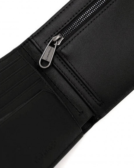 CALVIN KLEIN ΑΝΔΡΙΚΟ ΠΟΡΤΟΦΟΛΙ 100% ΔΕΡΜΑ ΜΕ ΜΕΤΑΛΛΙΚΟ ΛΟΓΟΤΥΠΟ ...