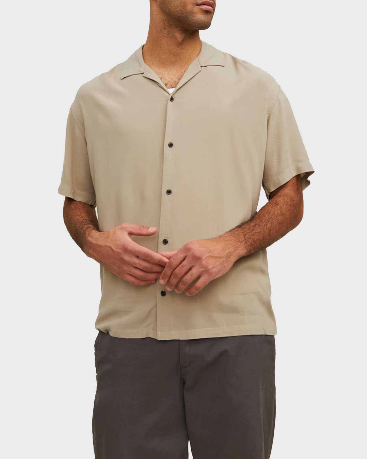 JACK & JONES ΑΝΔΡΙΚΟ ΚΟΝΤΟΜΑΝΙΚΟ ΠΟΥΚΑΜΙΣΟ - 12220416 - sagiakos-stores.gr
