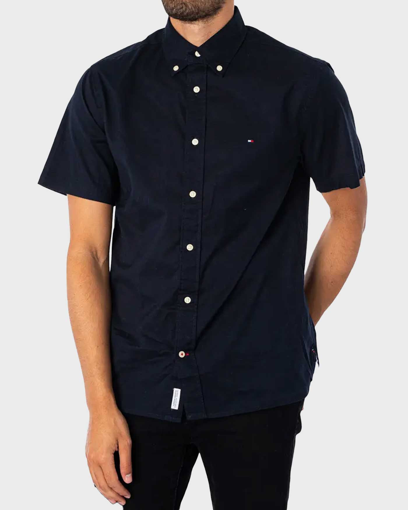 TOMMY HILFIGER CASUAL ANΔΡΙΚΟ ΠΟΥΚΑΜΙΣΟ - MW0MW31382 - sagiakos-stores.gr