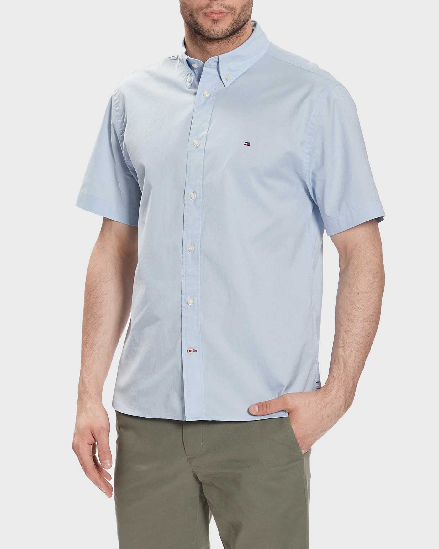 TOMMY HILFIGER CASUAL ANΔΡΙΚΟ ΠΟΥΚΑΜΙΣΟ - MW0MW31382 - sagiakos-stores.gr