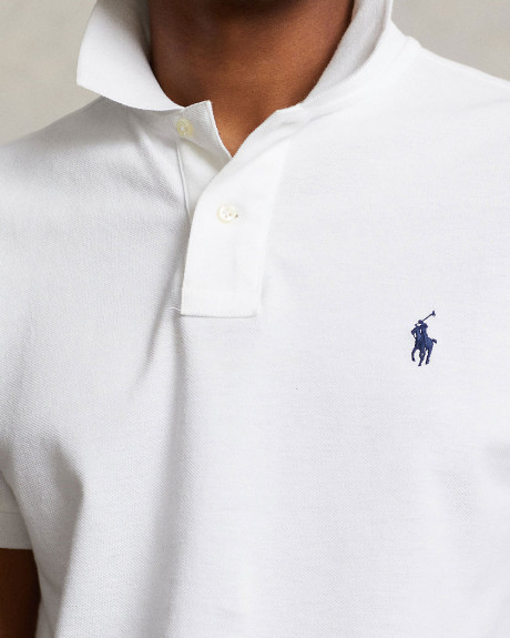 POLO RALPH LAUREN ΑΝΔΡΙΚΟ Custom Slim Fit Mesh Polo Shirt ...