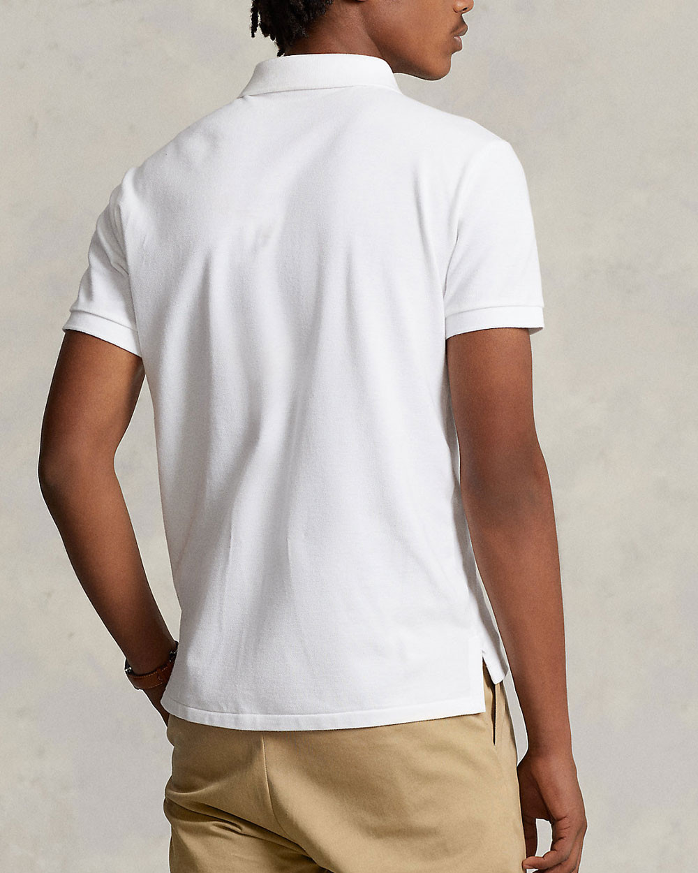 POLO RALPH LAUREN ΑΝΔΡΙΚΟ Custom Slim Fit Mesh Polo Shirt ...