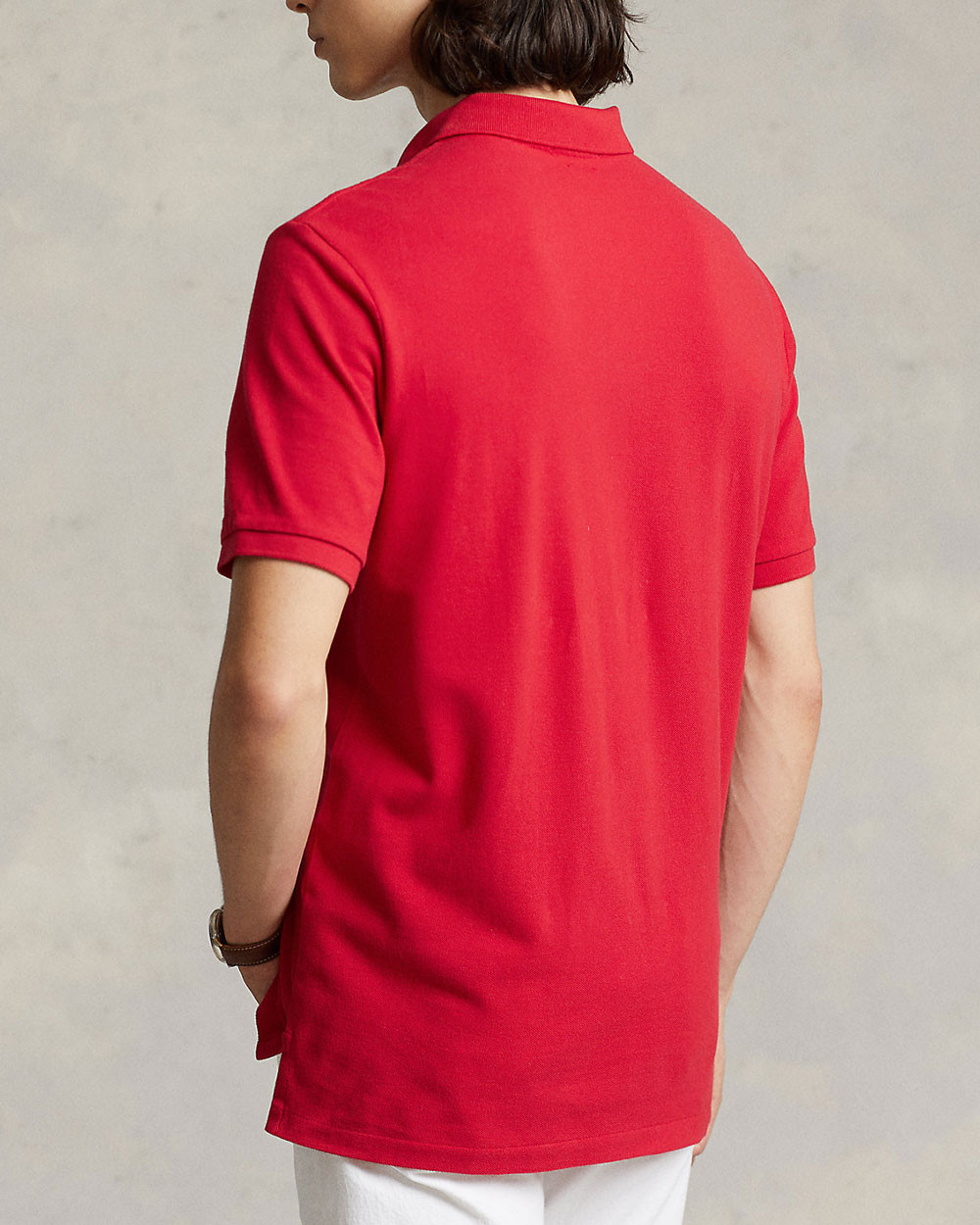 POLO RALPH LAUREN Custom Slim Fit Mesh Polo Shirt - 710666998003 ...