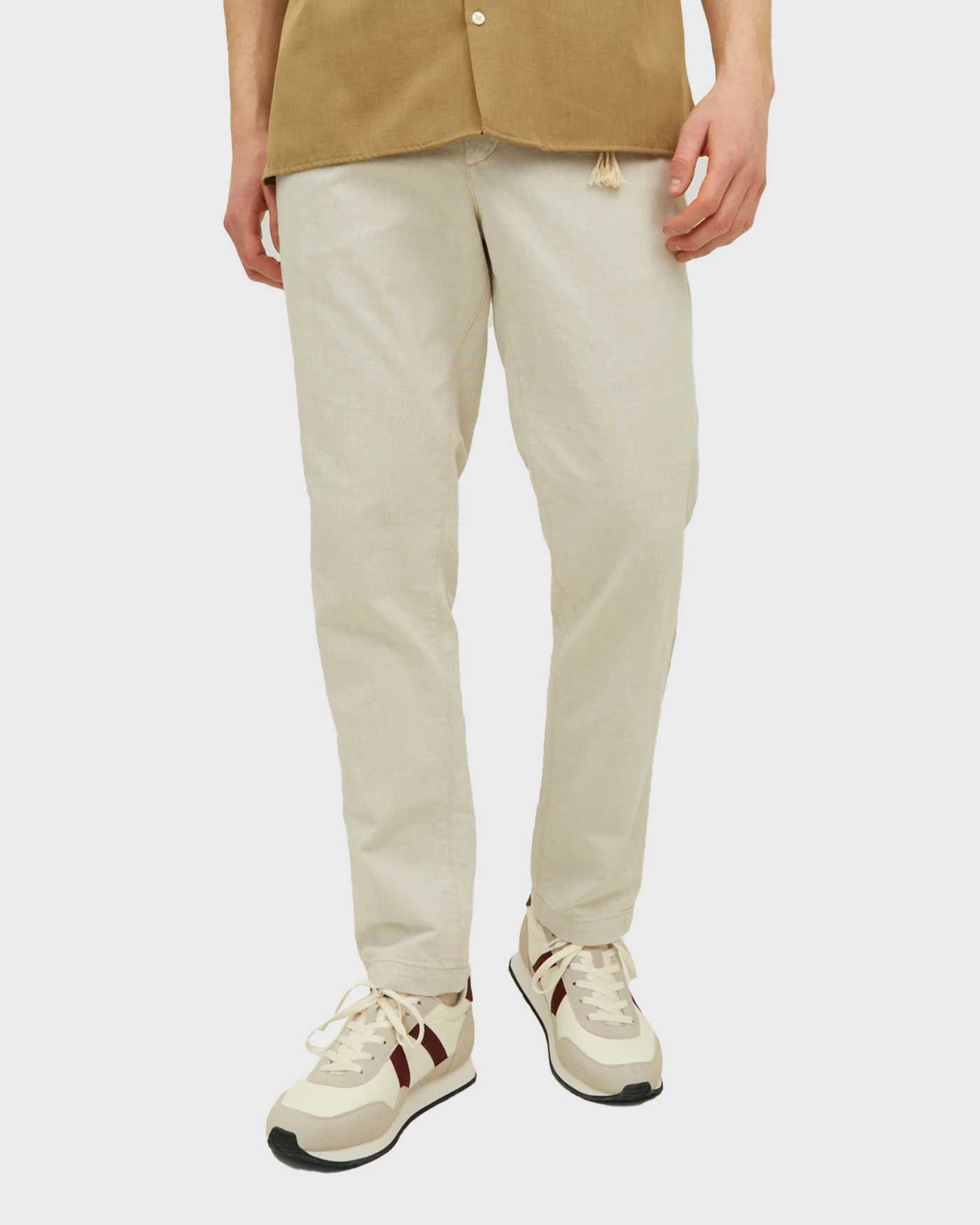 JACK & JONES OLLIE COVE ΑΝΔΡΙΚΟ ΛΙΝΟ CHINO ΠΑΝΤΕΛΟΝΙ - 12238172 ...