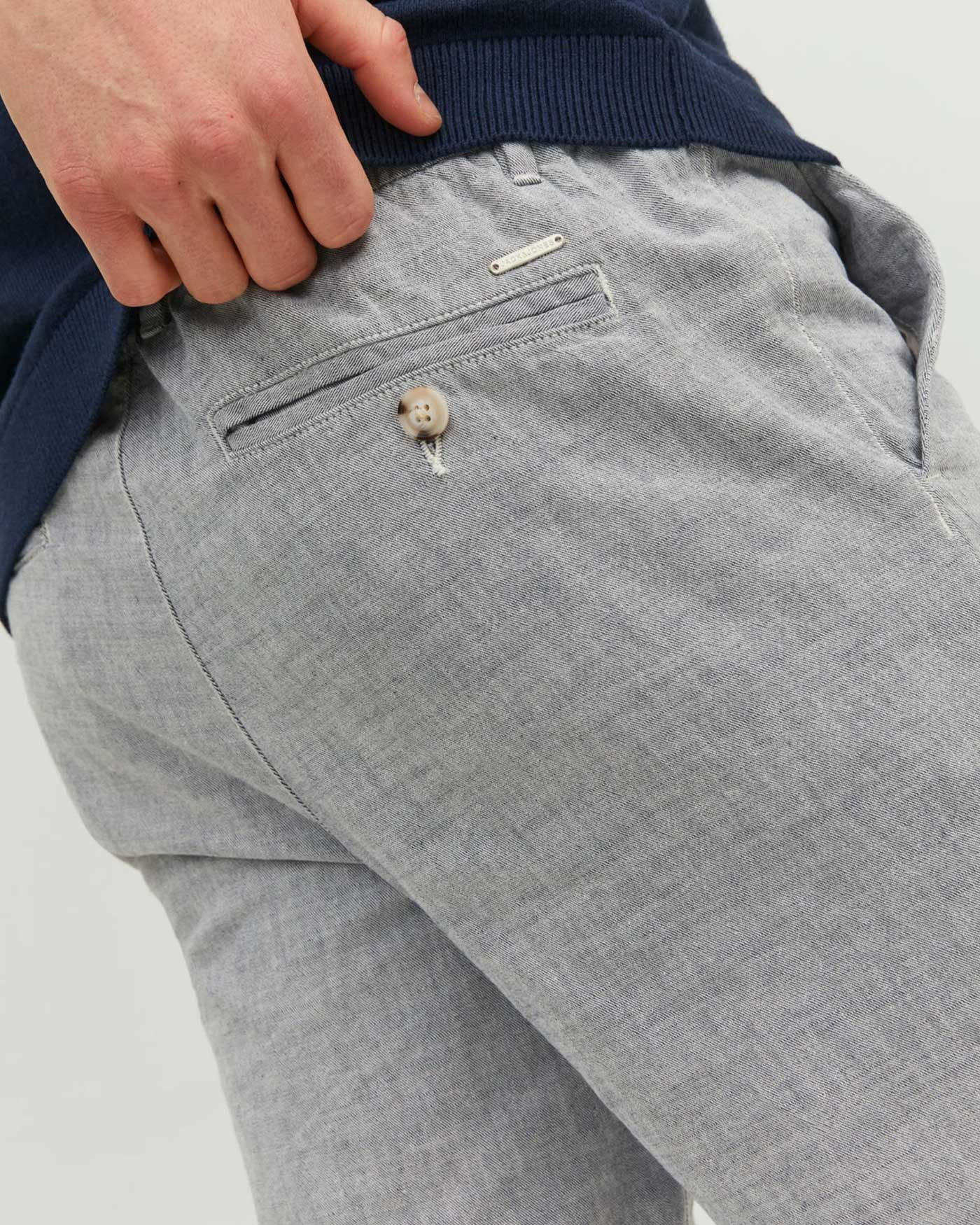 JACK & JONES OLLIE COVE ΑΝΔΡΙΚΟ ΛΙΝΟ CHINO ΠΑΝΤΕΛΟΝΙ - 12238172 ...