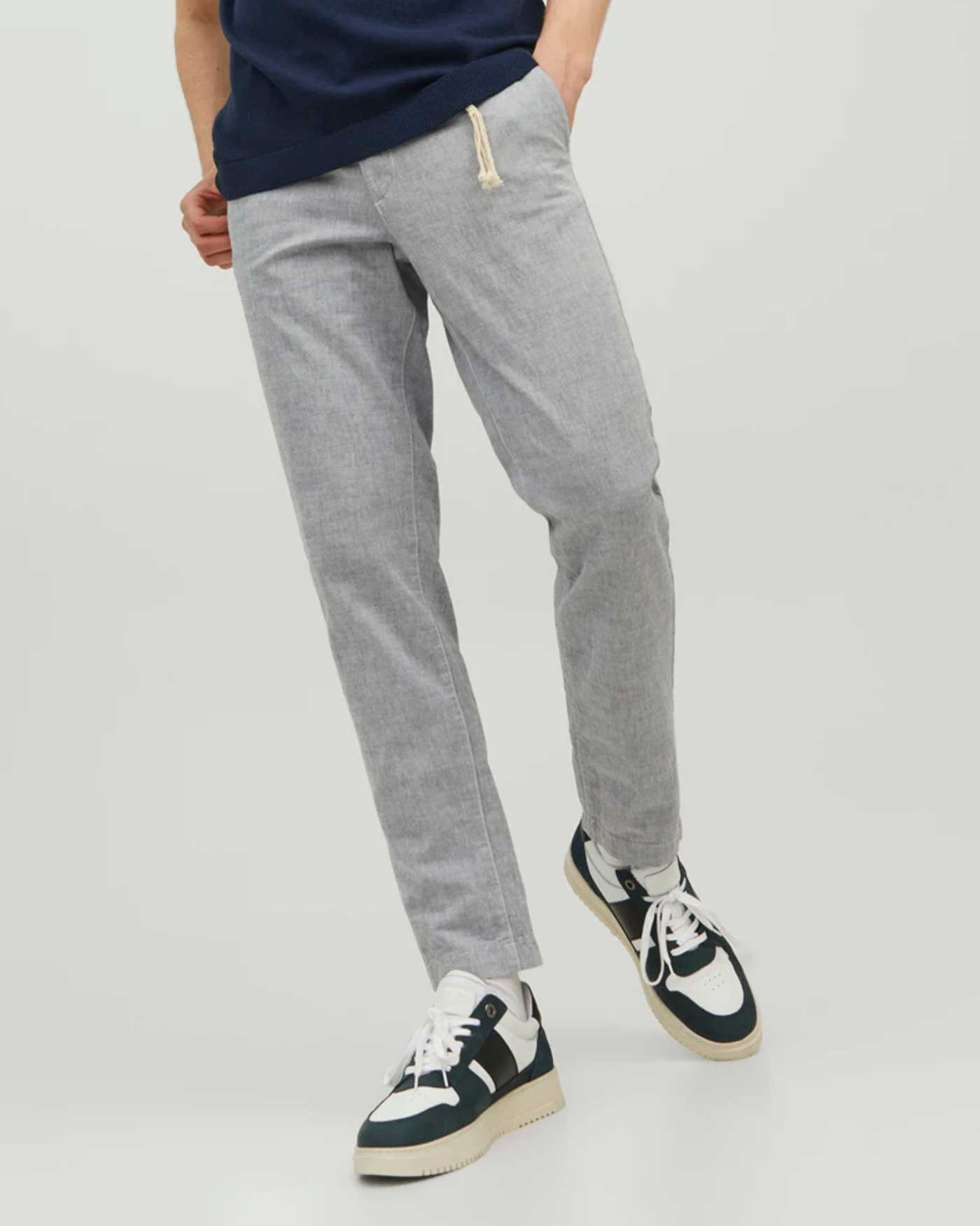 JACK & JONES OLLIE COVE ΑΝΔΡΙΚΟ ΛΙΝΟ CHINO ΠΑΝΤΕΛΟΝΙ - 12238172 ...