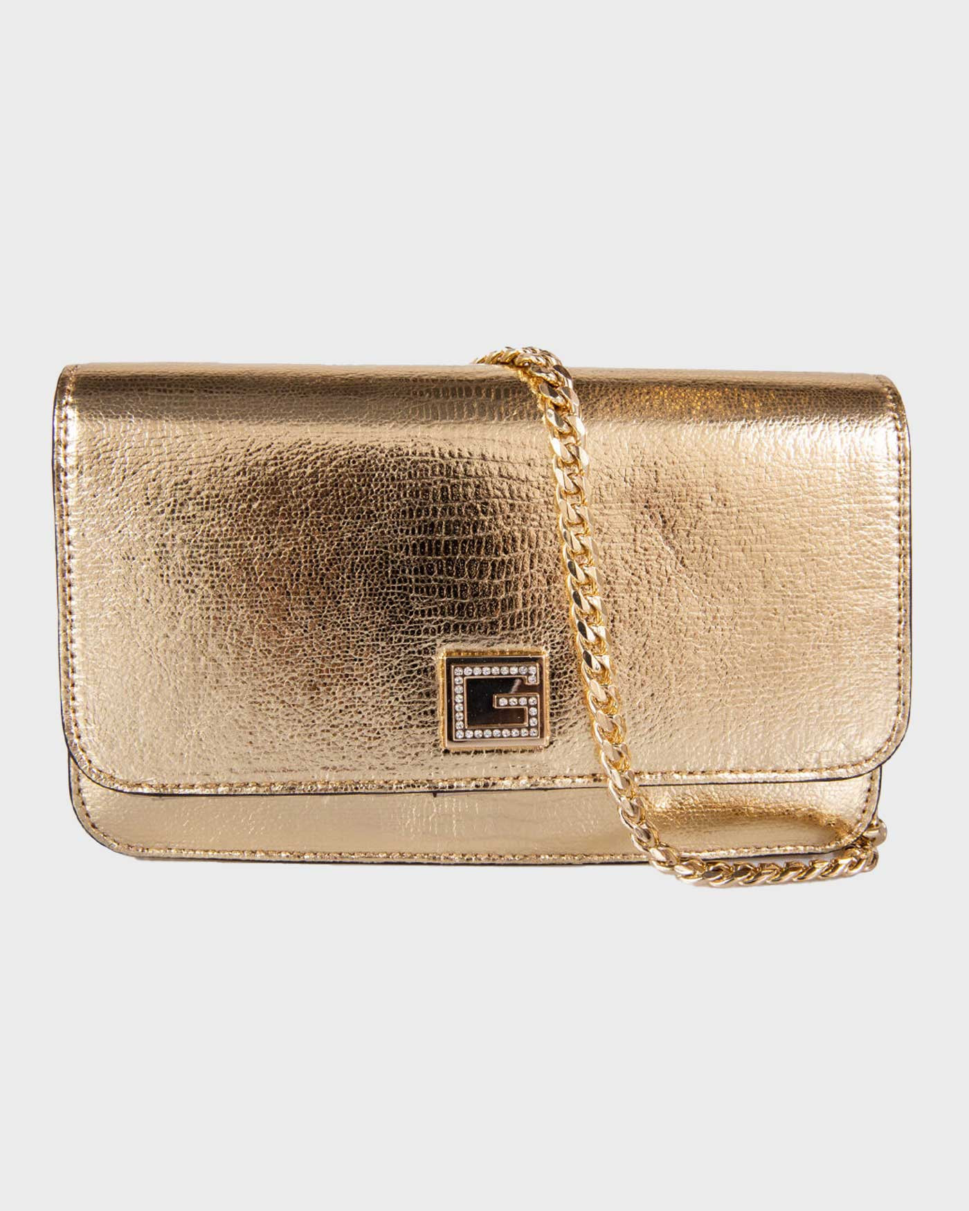 GUESS ΧΡΥΣΗ ΓΥΝΑΙΚΕΙΑ ΤΣΑΝΤΑ ΏΜΟΥ - HWΚG8749770 - sagiakos-stores.gr