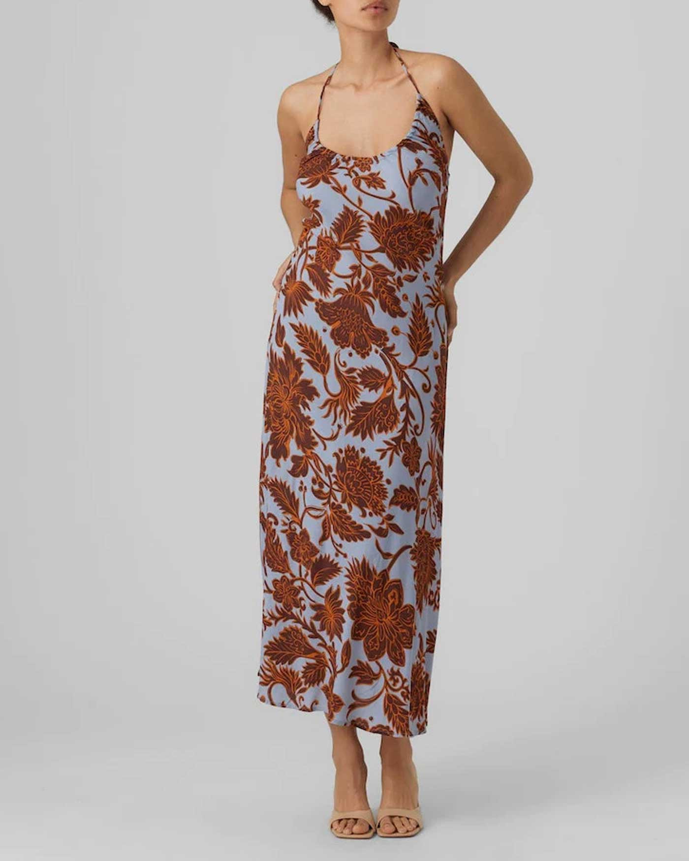 VERO MODA VMFATAL STRAP ΓΥΝΑΙΚΕΙΟ MAXI ΦΟΡΕΜΑ - 10290566 - sagiakos ...