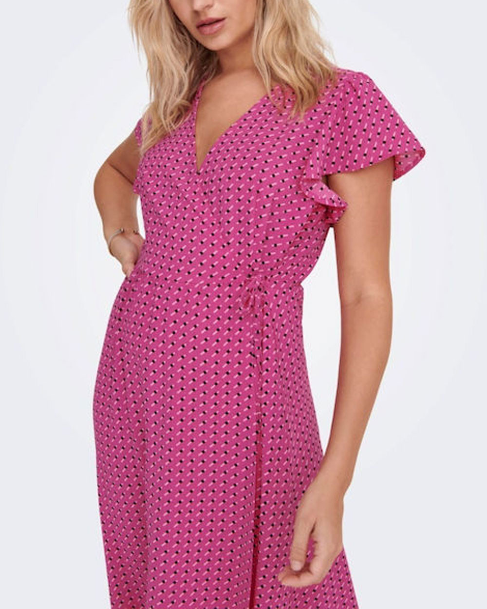 ONLY ONLNAOMI ΓΥΝΑΙΚΕΙΟ MIDI WRAP ΦΟΡΕΜΑ - 15284587 - sagiakos-stores.gr