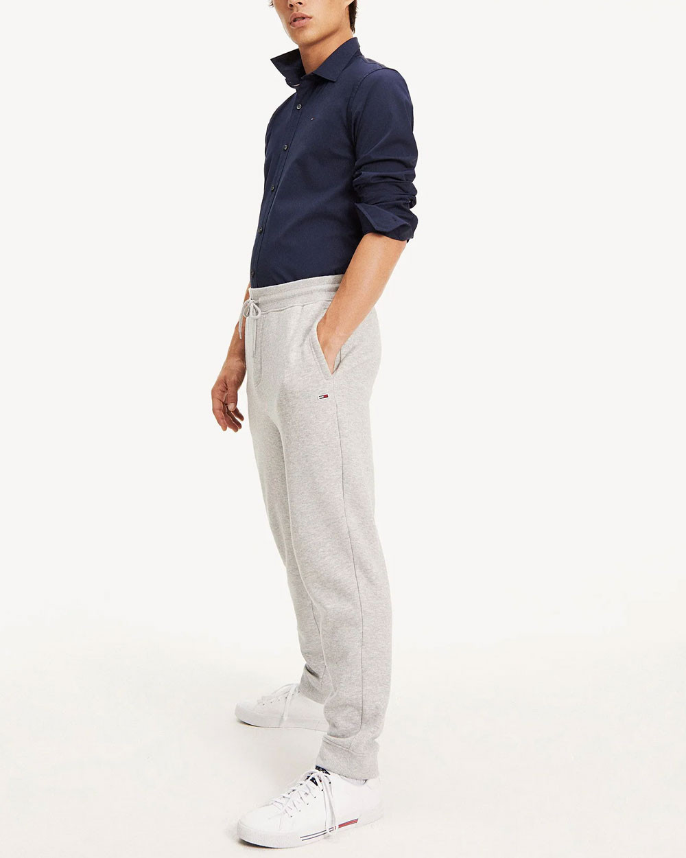 TOMMY HILFIGER DOBBY stretch ΑΝΔΡΙΚΟ ΠΟΥΚΑΜΙΣΟ - DM0DM04405 - sagiakos ...