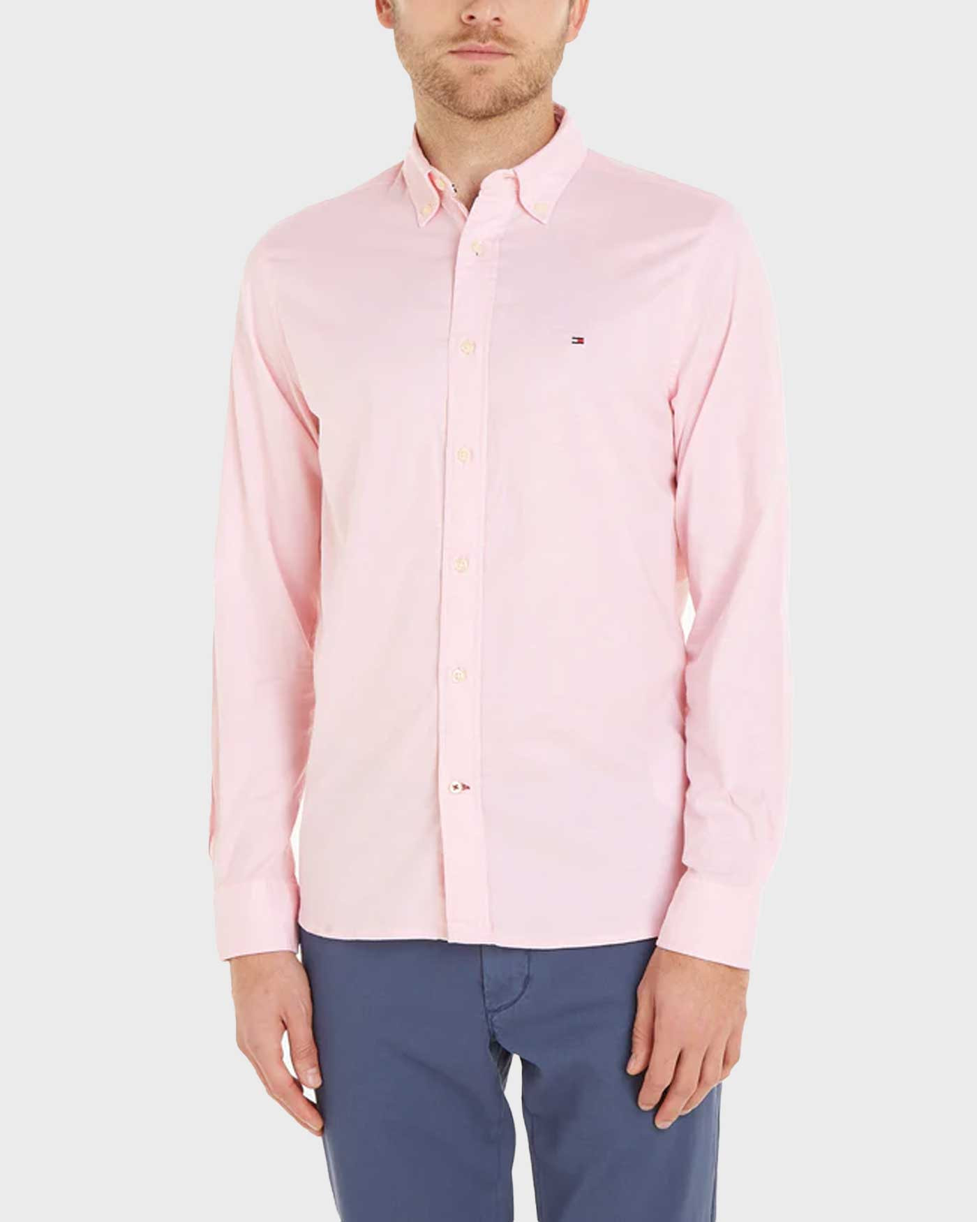TOMMY HILFIGER ΑΝΔΡΙΚΟ ΠΟΥΚΑΜΙΣΟ ΚΑΝΟΝΙΚΗ ΓΡΑΜΜΗ - MW0MW29968 ...