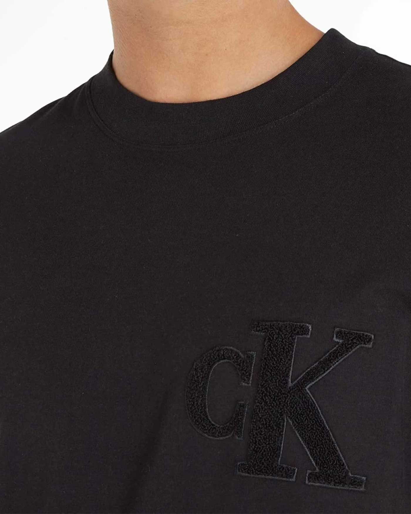 CALVIN KLEIN ΑΝΔΡΙΚΗ ΜΠΛΟΥΖΑ ΚΑΝΟΝΙΚΗ ΓΡΑΜΜΗ 100% ΒΑΜΒΑΚΙ - J30J323492 ...