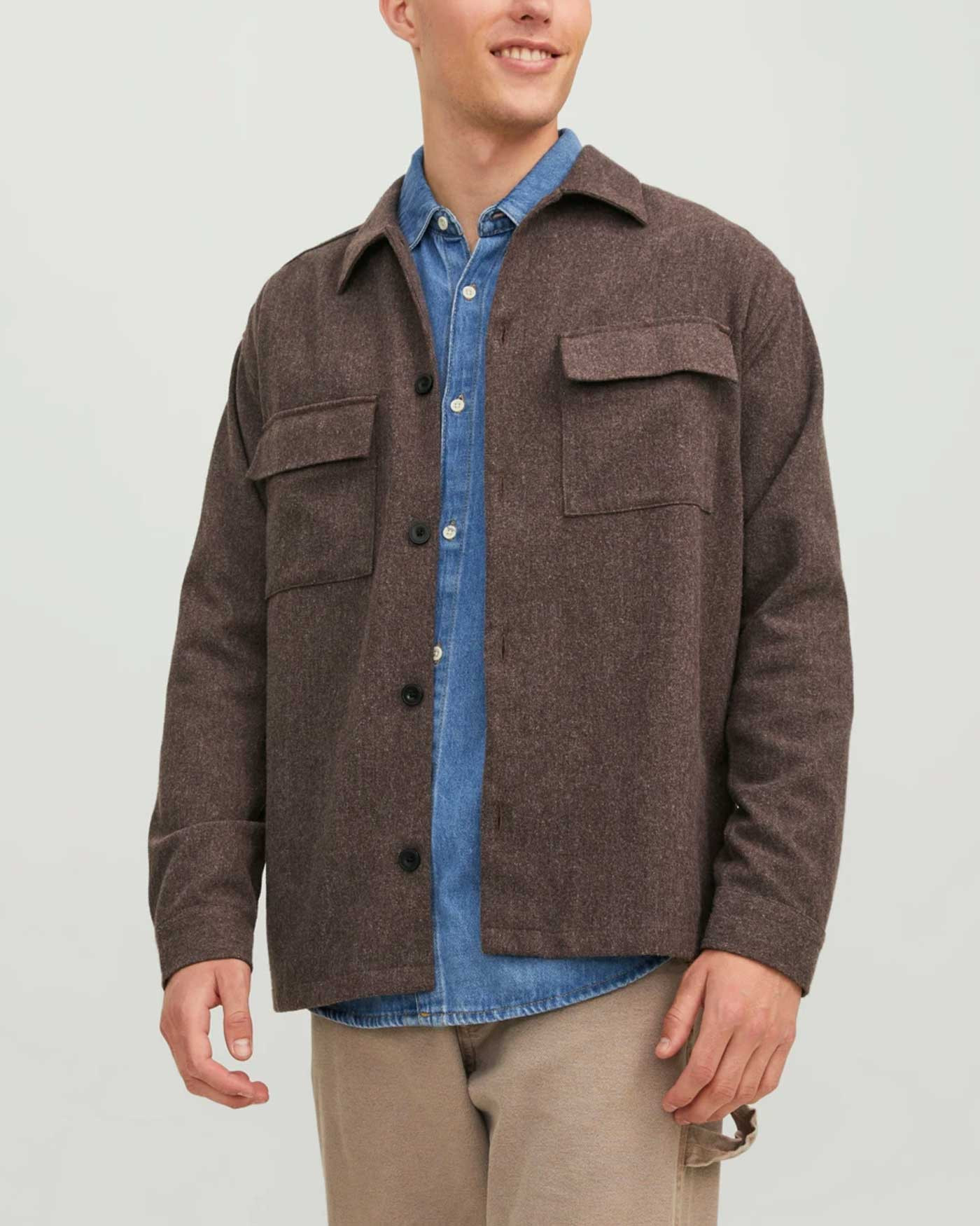 JACK & JONES ΑΝΔΡΙΚΟ ΠΟΥΚΑΜΙΣΟ ΚΑΝΟΝΙΚΗ ΓΡΑΜΜΗ - 12239329 - sagiakos ...