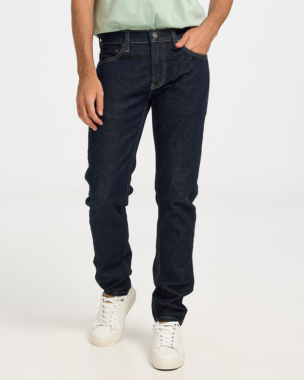 CALVIN KLEIN ΑΝΔΡΙΚΟ ΤΖΙΝ ΠΑΝΤΕΛΟΝΙ ΣΤΕΝΗ ΓΡΑΜΜΗ - K10K111241 ...