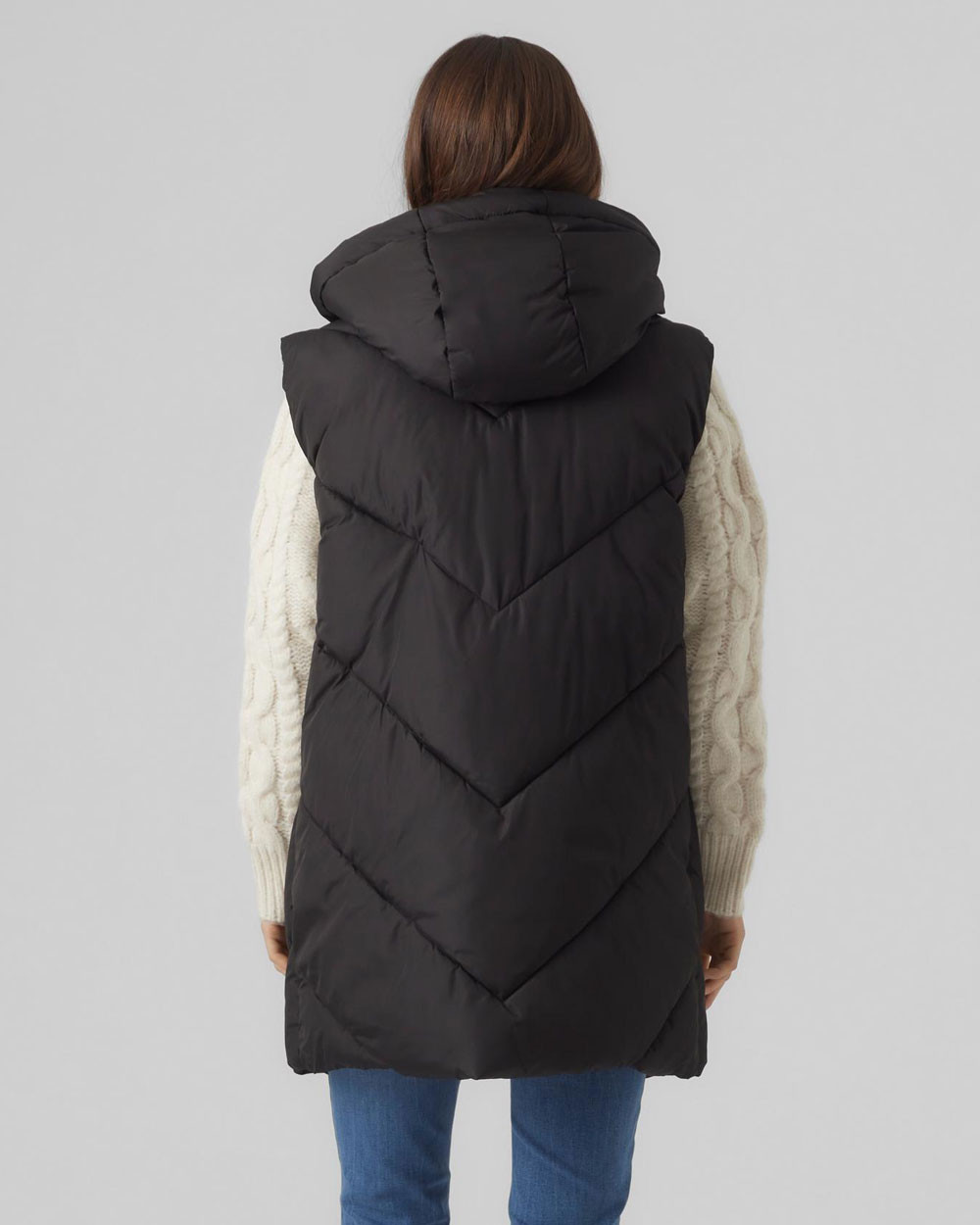 VERO MODA ΓΥΝΑΙΚΕΙΟ PUFFER ΓΙΛΕΚΟ ΜΕ ΚΟΥΚΟΥΛΑ - 10296629 - sagiakos ...