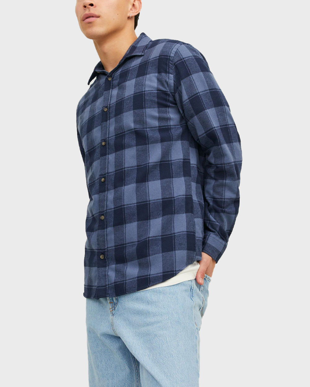 JACK & JONES ΑΝΔΡΙΚΟ ΠΟΥΚΑΜΙΣΟ ΚΑΡΟ - 12236873 - sagiakos-stores.gr