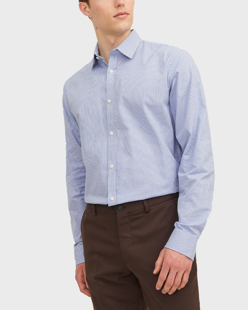 JACK & JONES ΑΝΔΡΙΚΟ ΠΟΥΚΑΜΙΣΟ ΑΝΕΤΗ ΓΡΑΜΜΗ 100% ΒΑΜΒΑΚΙ - 12239027 ...