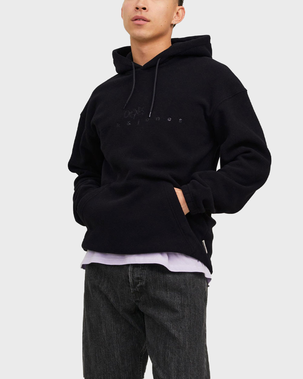 JACK & JONES ΑΝΔΡΙΚΟ ΦΟΥΤΕΡ FLEECE - 12242470 - sagiakos-stores.gr
