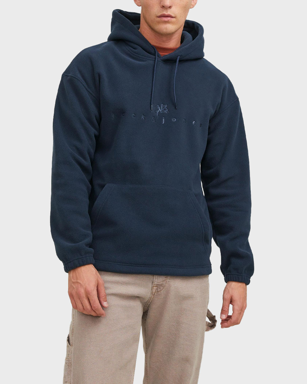 JACK & JONES ΑΝΔΡΙΚΟ ΦΟΥΤΕΡ FLEECE - 12242470 - sagiakos-stores.gr
