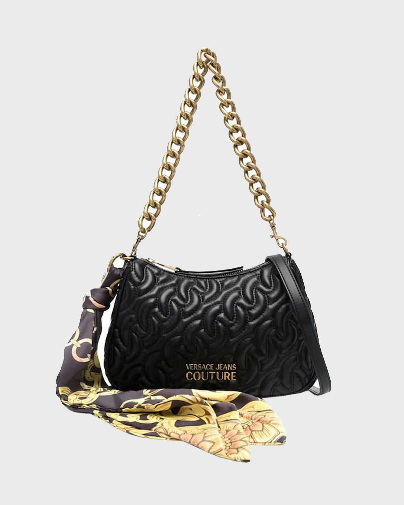 VERSACE ΓΥΝΑΙΚΕΙΑ ΤΣΑΝΤΑ ΧΙΑΣΤΗ ΜΕ ΑΠΟΣΠΟΜΕΝΟ ΛΟΥΡΑΚΙ - 75V4B6 ZS803 ...